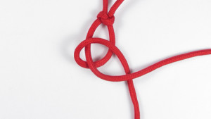2 strand wall knot - Paracord guild