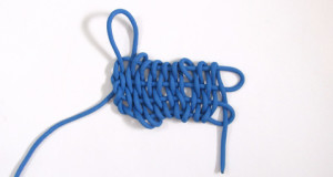Braided/woven rock sling - Paracord guild