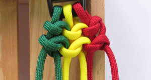 Mated snake knot paracord bracelet- 3 colors - Paracord guild