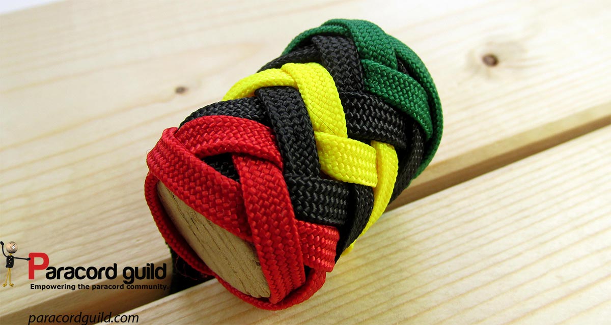 3 color interweave - Paracord guild