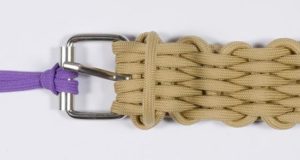 Woven paracord belt - Paracord guild